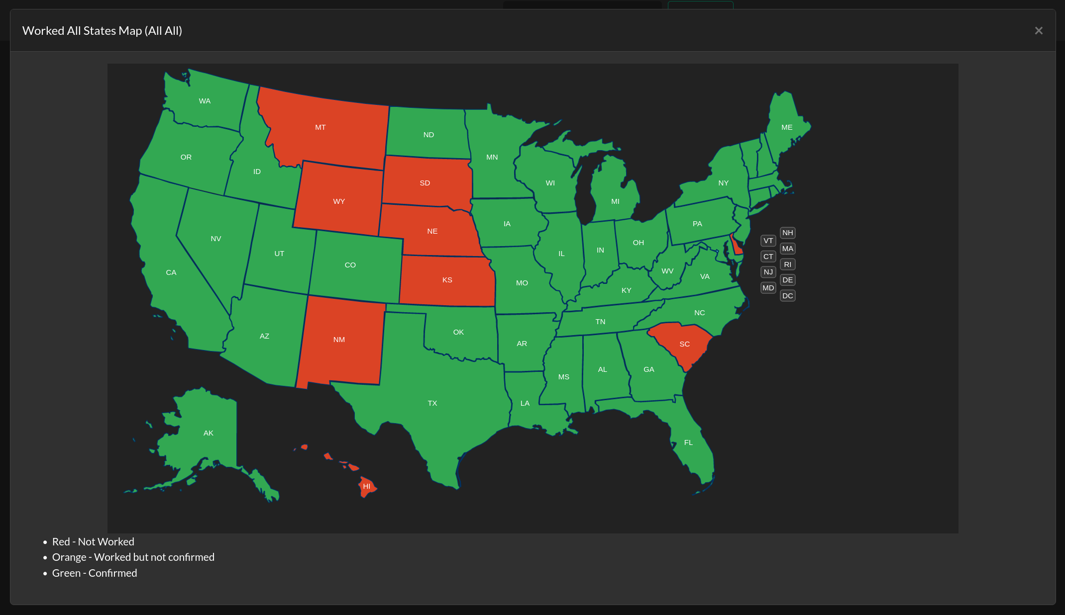 [Bug][station_logbooks] WAS Map does not work properly · Issue #1649 · magicbug/Cloudlog · GitHub