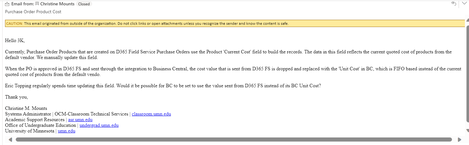 Purchase Order Product Cost · Issue #922 · 3ktech/General · GitHub
