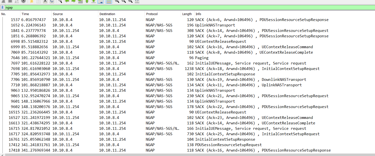 [Bug]: not able to get PDU modification request with QCI 1 for IMS call · Issue #2466 · open5gs ...
