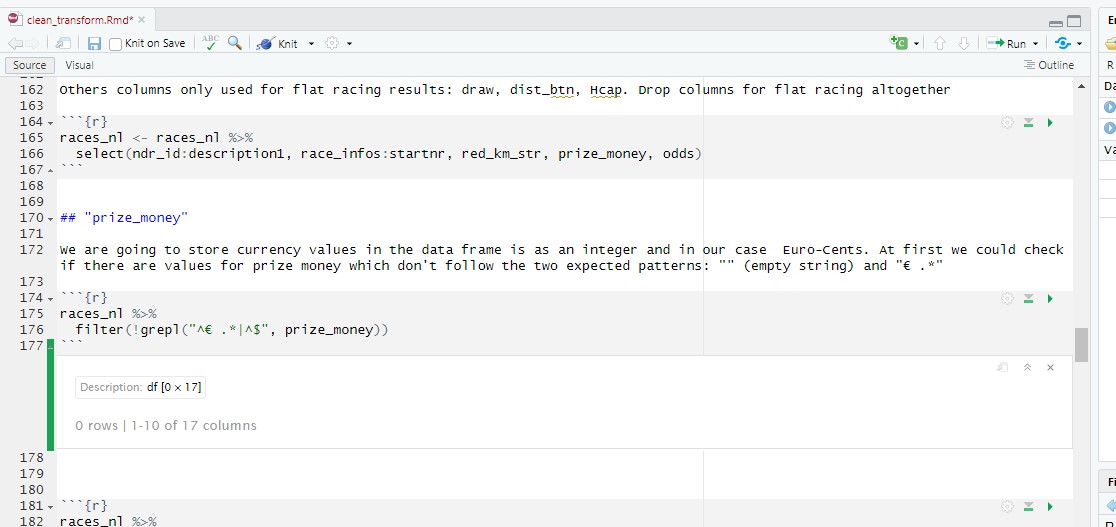 Green bar in Rmd-file showing besides text after deleting the code chunk which caused the green ...