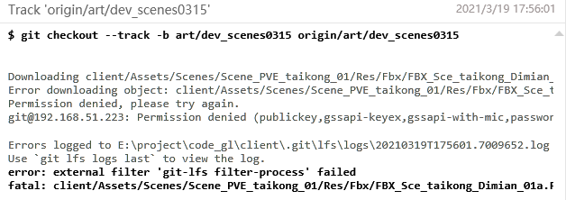 Git LFS checkout commit fail · Issue #783 · fork-dev/TrackerWin · GitHub