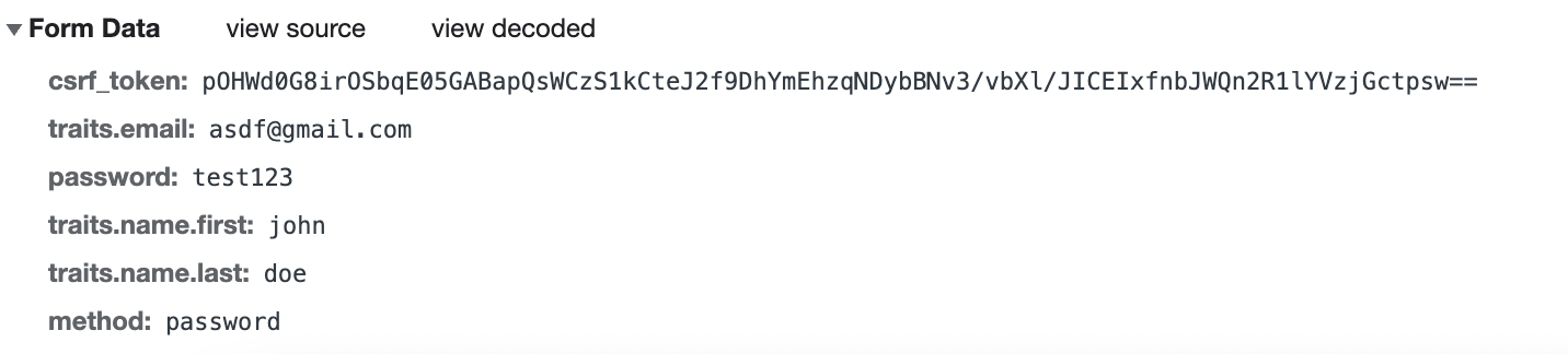Could not find a strategy to sign you up with. Did you fill out the form correctly? in Angular ...