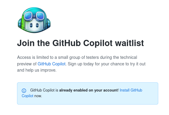 Can't activate copilot (on a new computer) · community · Discussion #13527 · GitHub