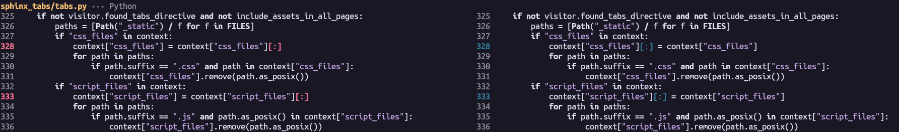Sphinx Tabs Inadvertently Removes Css And Js · Issue 183 · Executablebookssphinx Tabs · Github