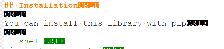 EOL incorrectly rendered in README.md on Windows · Issue #530 · fastai/nbdev · GitHub