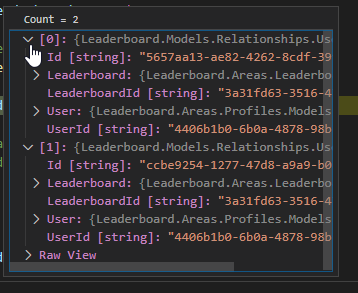 Composite key values in a many to many relationship are always generated on calls to AddAsync ...