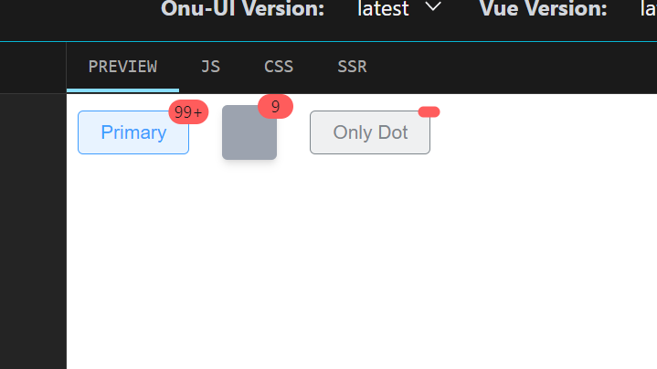 OBadge coloring did not working if no reactive in o prop · Issue #166 · onu-ui/onu-ui · GitHub