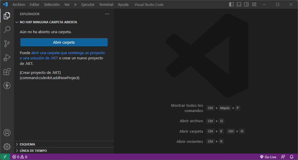 A button is not displayed correctly · Issue #279 · microsoft/vscode-dotnettools · GitHub