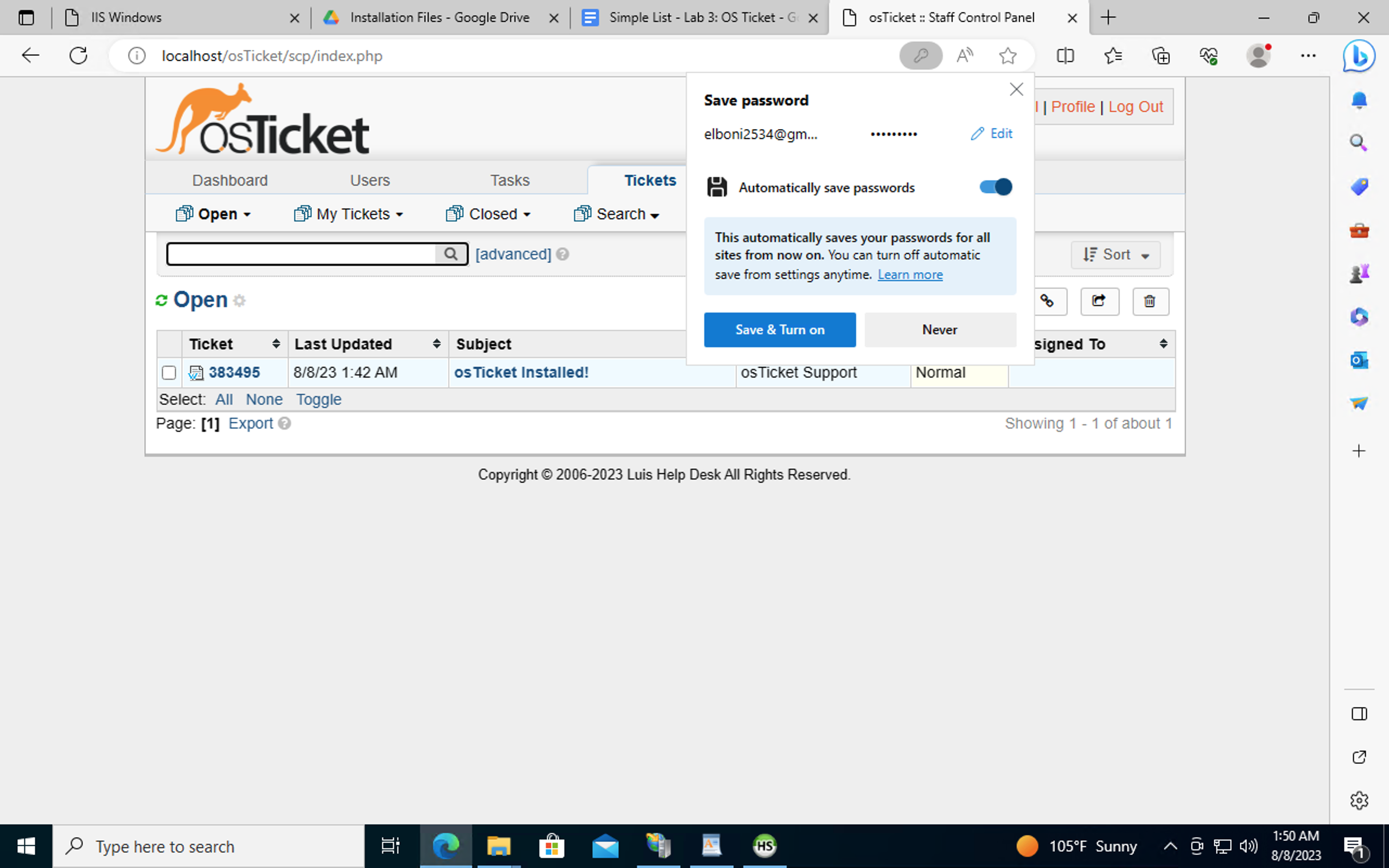 GitHub - LuismTejada/osticket-prereqs