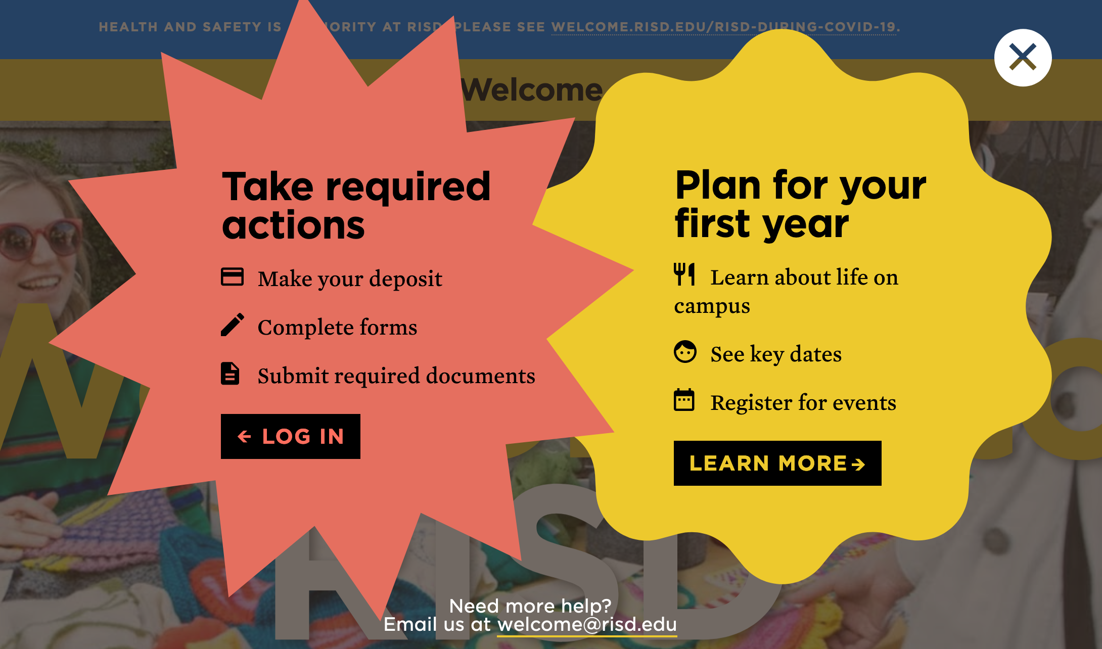 Changing button text on modal · Issue #21 · risd/risd-congratulations-v2 · GitHub