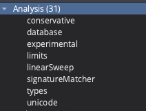 settings sub-sections should be delineated · Issue #2523 · Vector35/binaryninja-api · GitHub