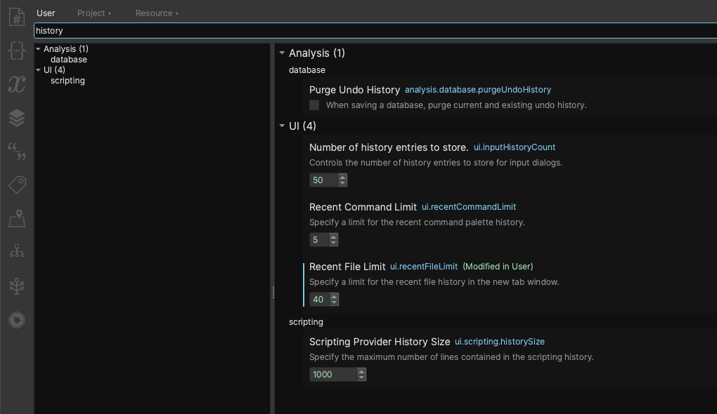 Settings View Search Filter Bug When Pasting Search Text · Issue #3355 · Vector35/binaryninja ...