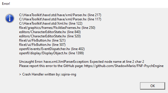 MY OWN CUSTOM BF SPRITE WON'T LOAD IN!!!! (DETAILS IN DESC) · Issue #2167 · FunkinCrew/Funkin ...