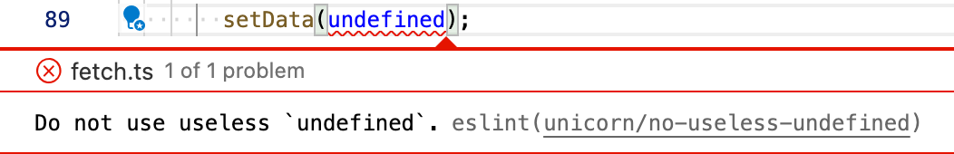 `no Useless Undefined` Conflicts With React Hooks · Issue 1377 · Sindresorhus Eslint Plugin