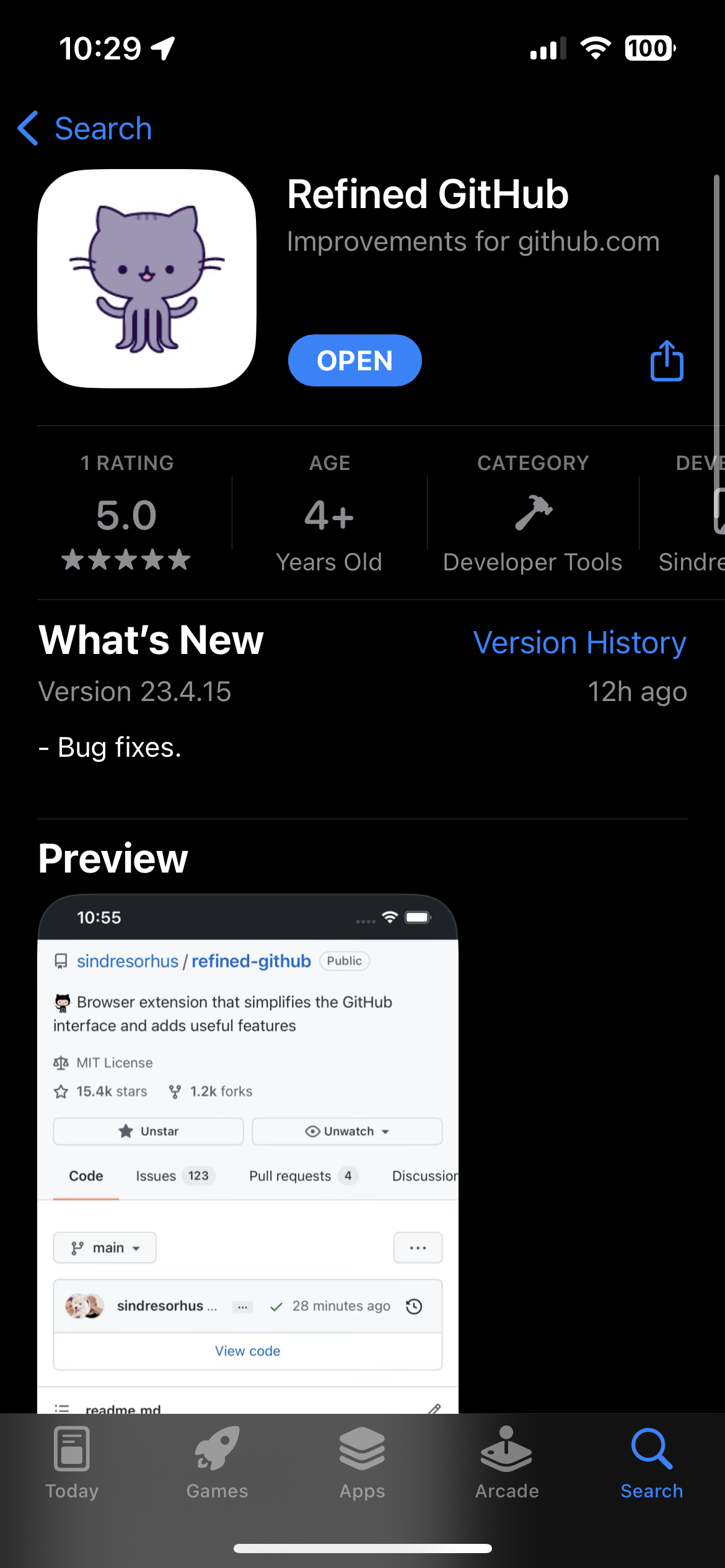 Add more iOS screenshots to the store · Issue #6541 · refined-github/refined-github · GitHub