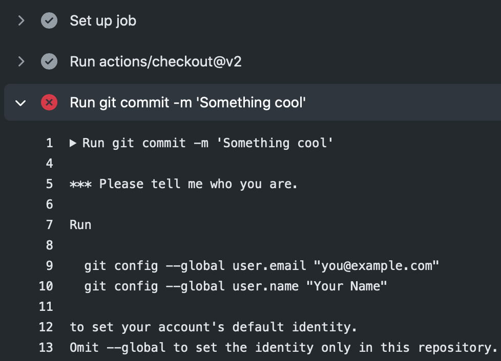 Setup Git User Open Source Agenda