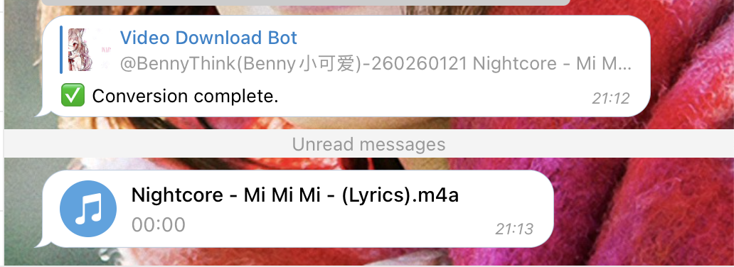 Covert to Audio Button does Not work. · Issue #126 · tgbot-collection/ytdlbot · GitHub