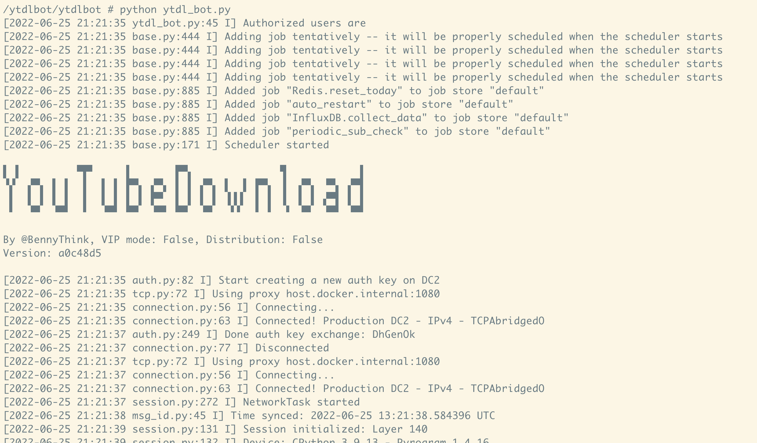 Change Text in Docker and Telegram setMyCommands API · Issue #124 · tgbot-collection/ytdlbot ...