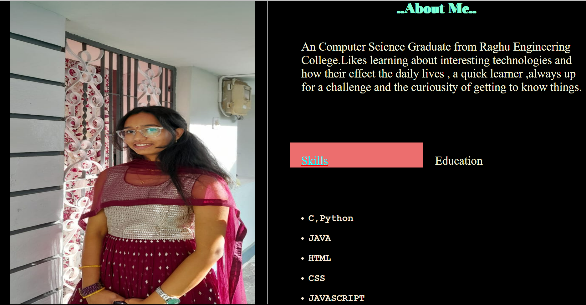GitHub - bhagyasri-07/Portfolio-website