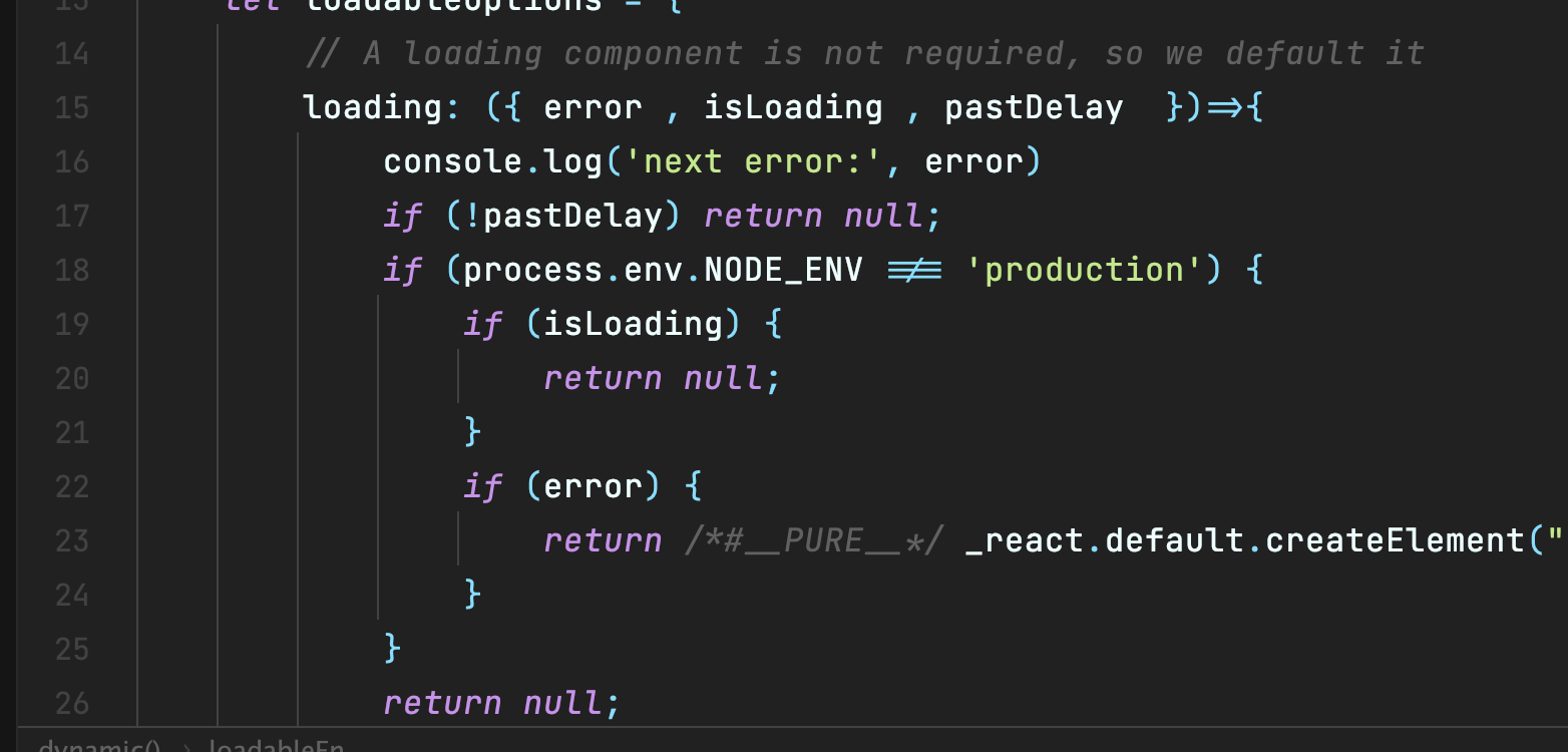 [NEXT-560] Dynamic import exception cannot be caught · Issue #45934 · vercel/next.js · GitHub