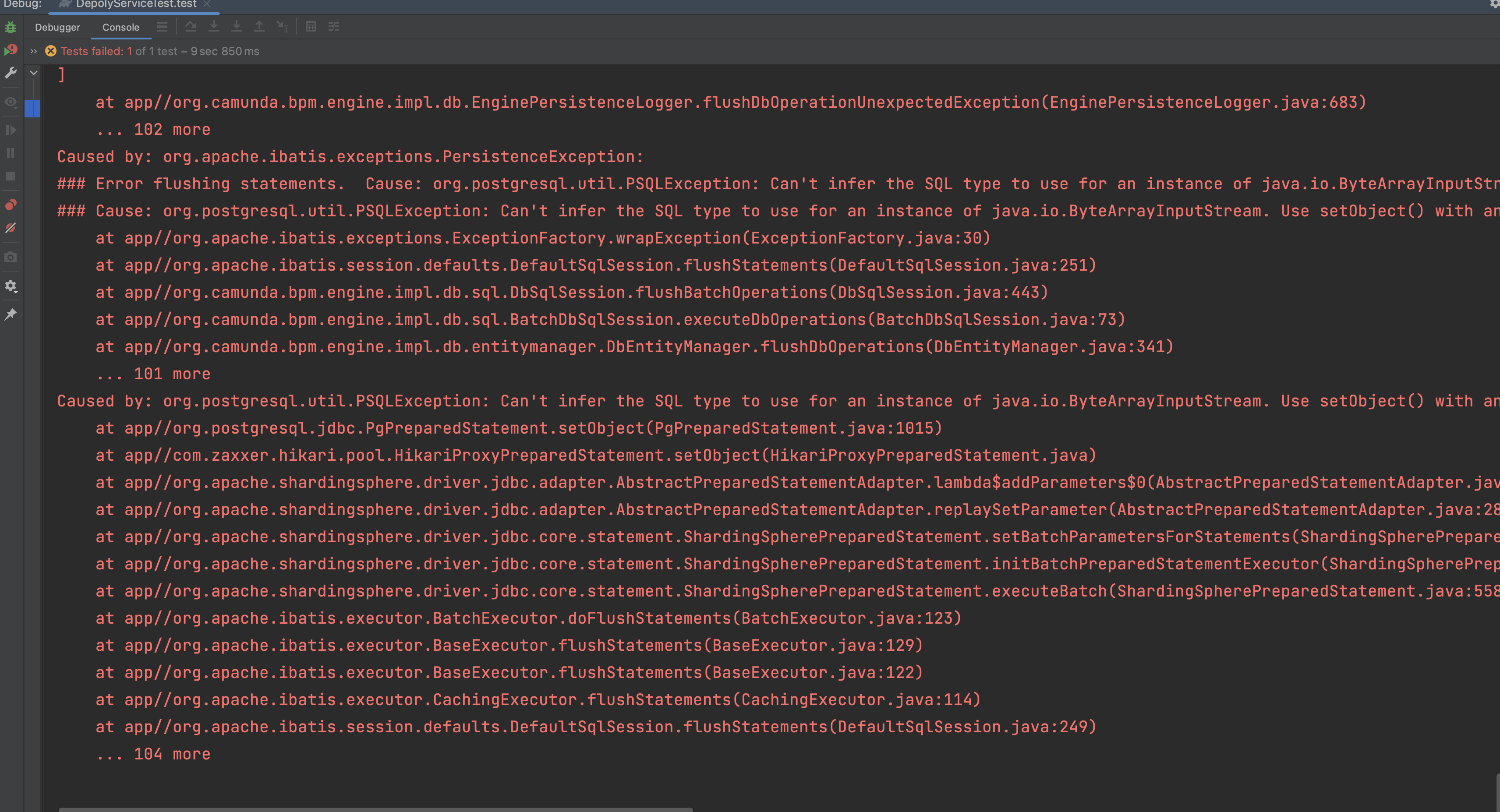BLOB type not supported by PostgreSQL · Issue #20434 · apache/shardingsphere · GitHub