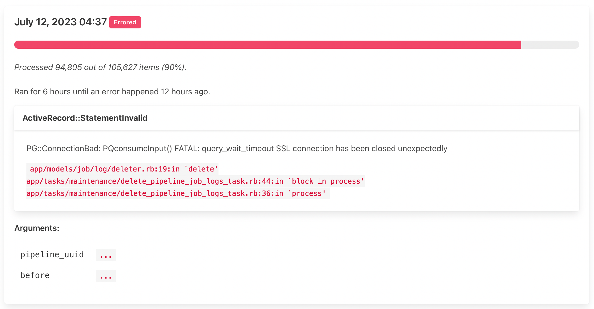 Retry button · Issue #851 · Shopify/maintenance_tasks · GitHub