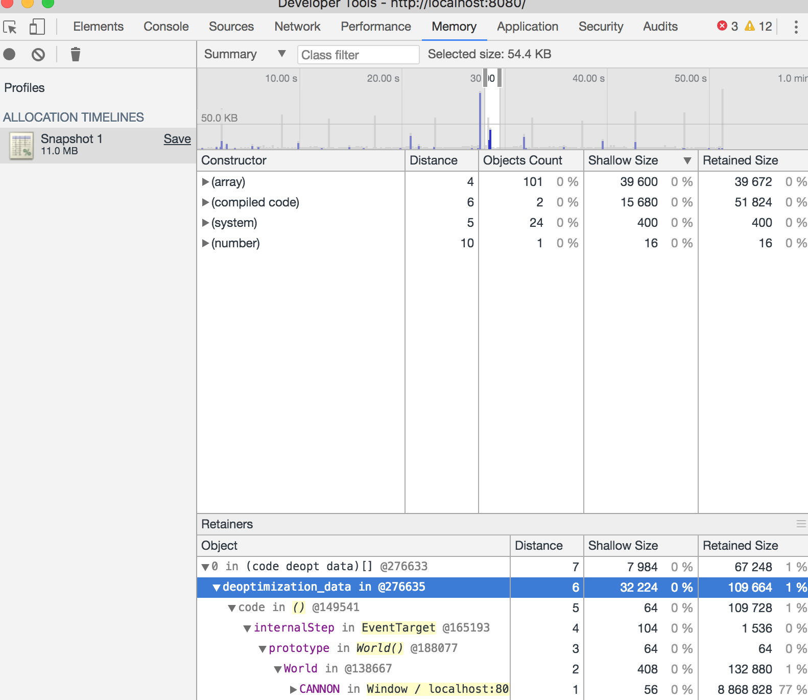 Arrays causing leak ? · Issue #381 · schteppe/cannon.js · GitHub