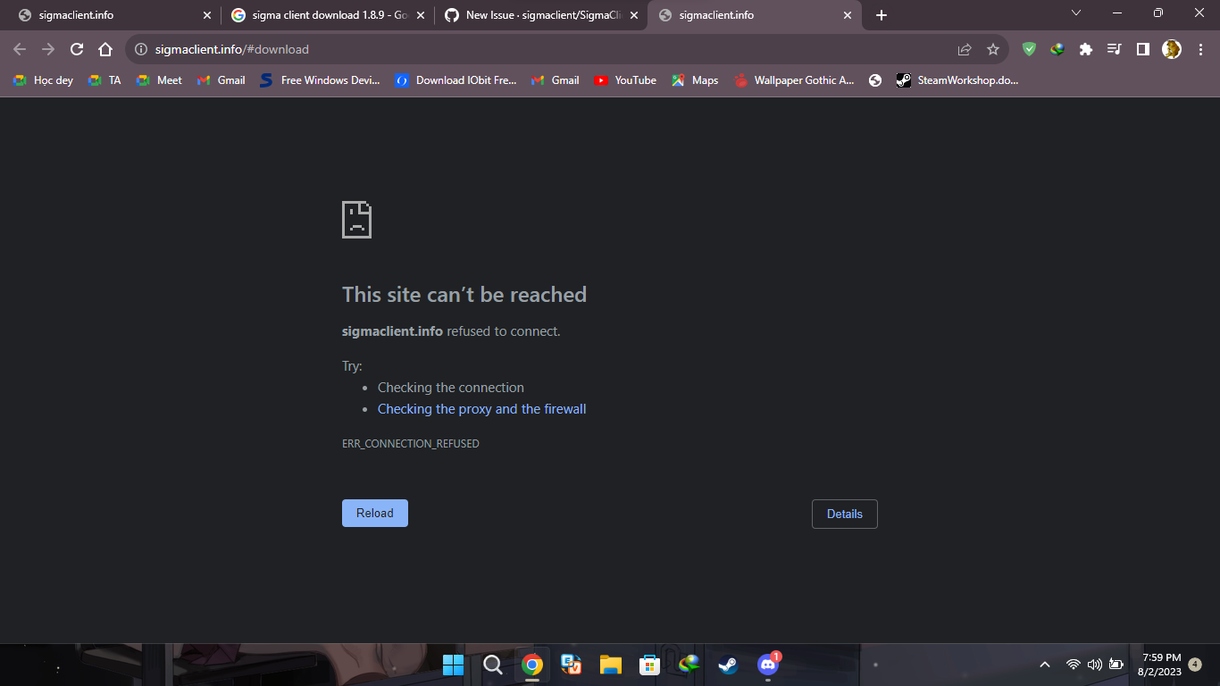 I can't download this client · Issue #7 · sigmaclient/SigmaClient · GitHub
