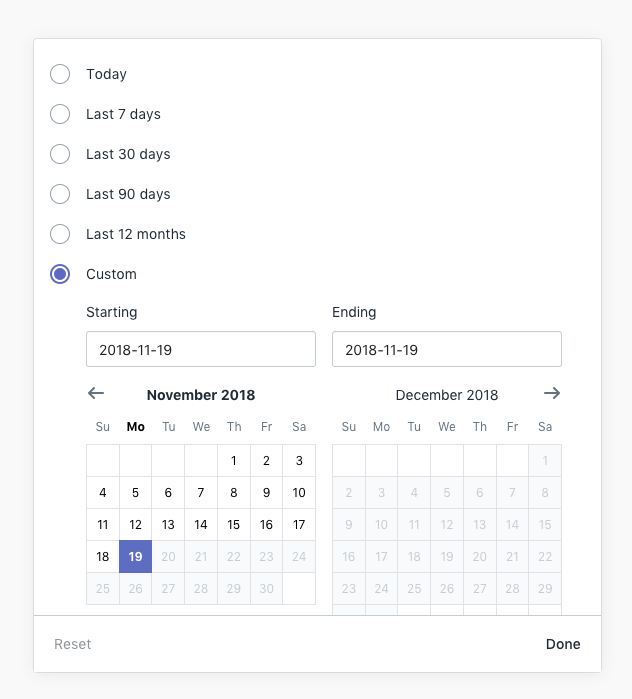 [list Filters] Hook Up Datepicker Filter · Issue 1109 · Shopify