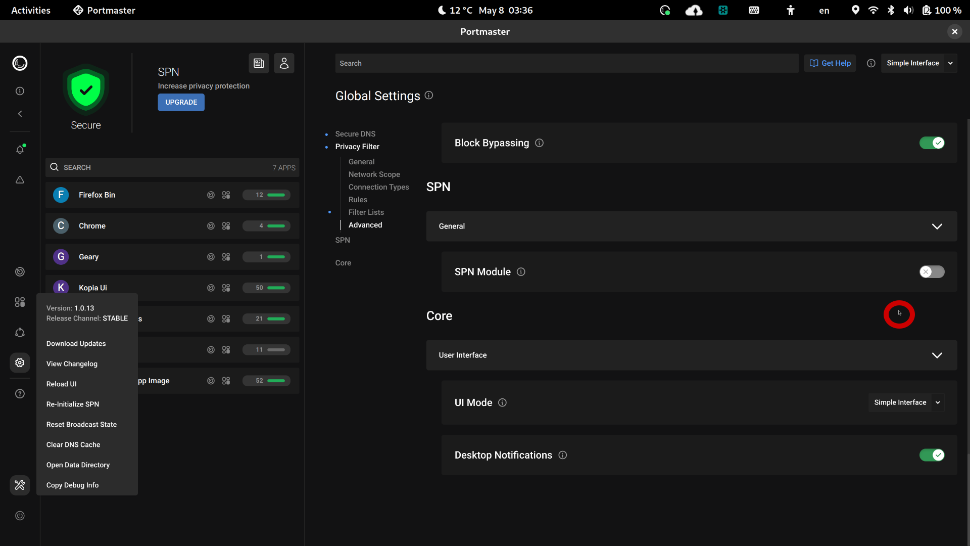 Tiny mouse in Wayland session · Issue #445 · safing/portmaster-ui · GitHub