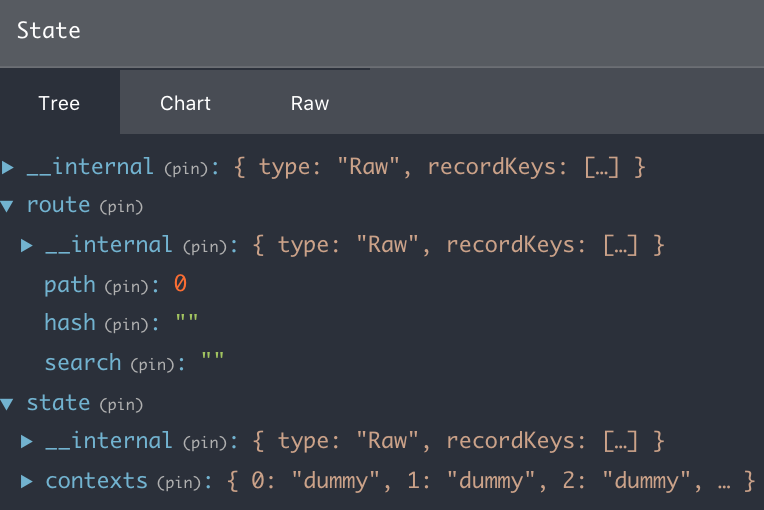 [Feature Request] Hide keys option · Issue #633 · zalmoxisus/redux-devtools-extension · GitHub
