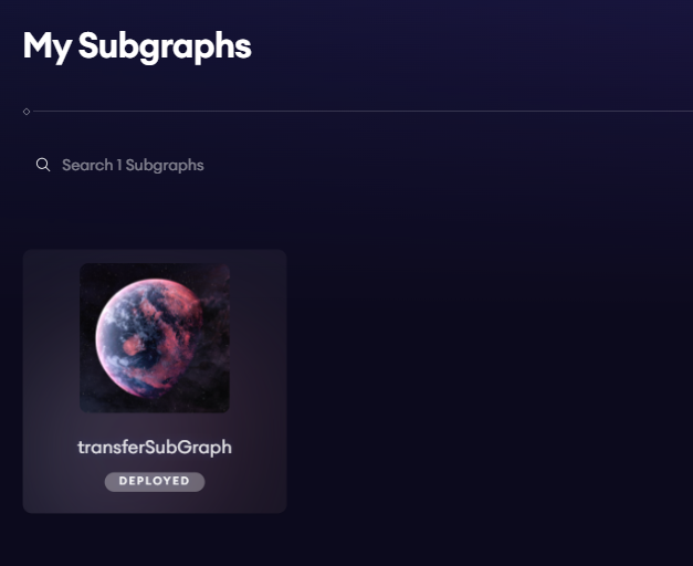 GitHub - Harsh0R/GraphProtocolForTranferToken: This Subgraph for simple Token transfer ...
