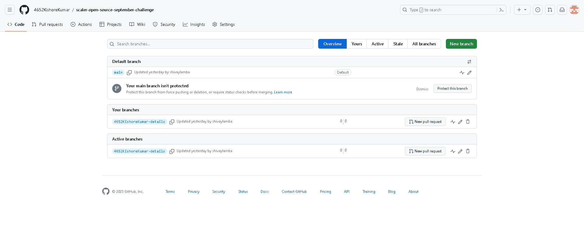 Challenge #5 - Kishore Kumar P · Issue #247 · scaleracademy/scaler-open-source-september ...