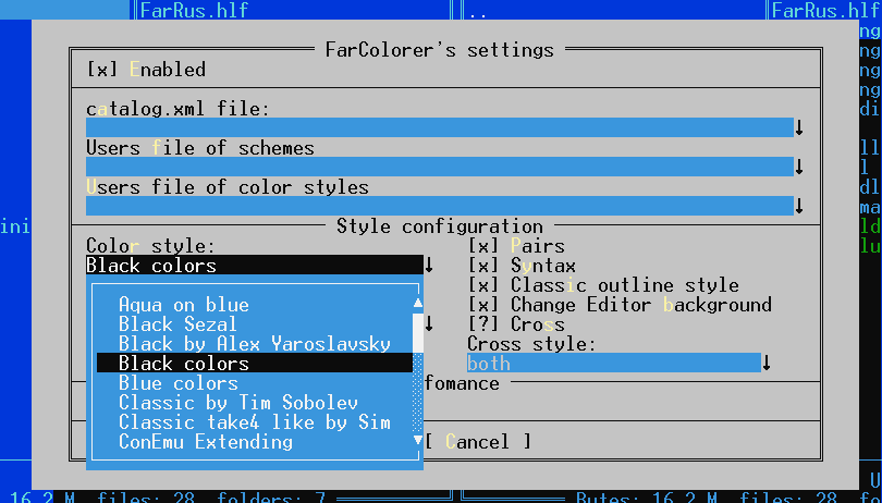 How do I use FarColorer? · Issue #45 · colorer/FarColorer · GitHub