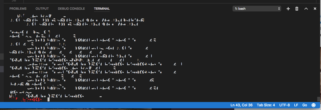 Integrated terminal scrambled on resize · Issue #35664 · microsoft/vscode · GitHub