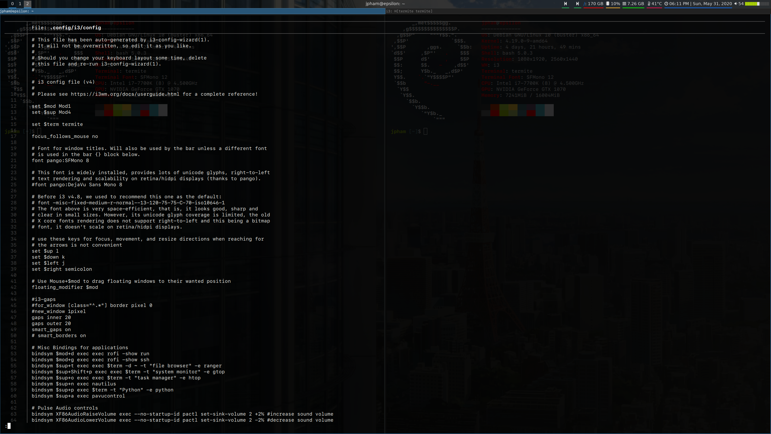 smart_gaps adds outer gaps for single split container tab · Issue #5406 · swaywm/sway · GitHub
