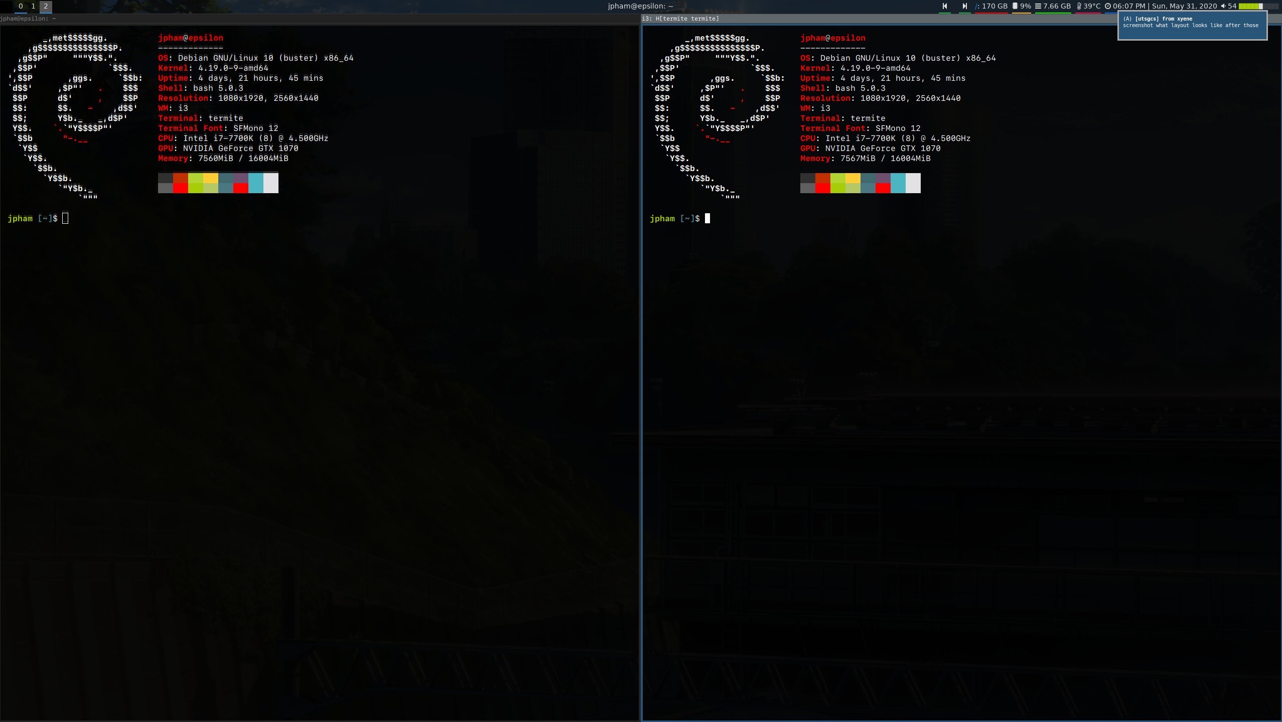 smart_gaps adds outer gaps for single split container tab · Issue #5406 · swaywm/sway · GitHub