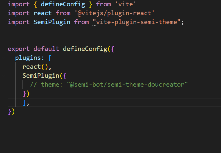 [BUG] vite下使用vite-plugin-semi-theme插件然后使用主题导致Card阴影不生效 · Issue #1747 · DouyinFE/semi-design · GitHub