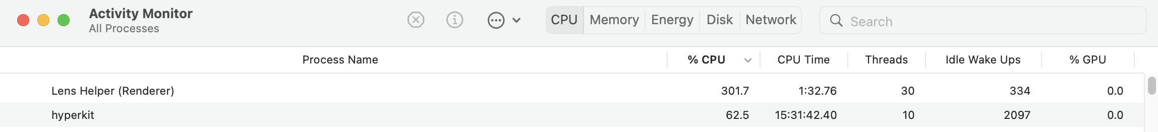 Too High Cpu Usage And Crash · Issue 5495 · Lensapplens · Github