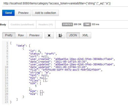 Filtering causes HTTP 500 · Issue #8087 · directus/directus · GitHub