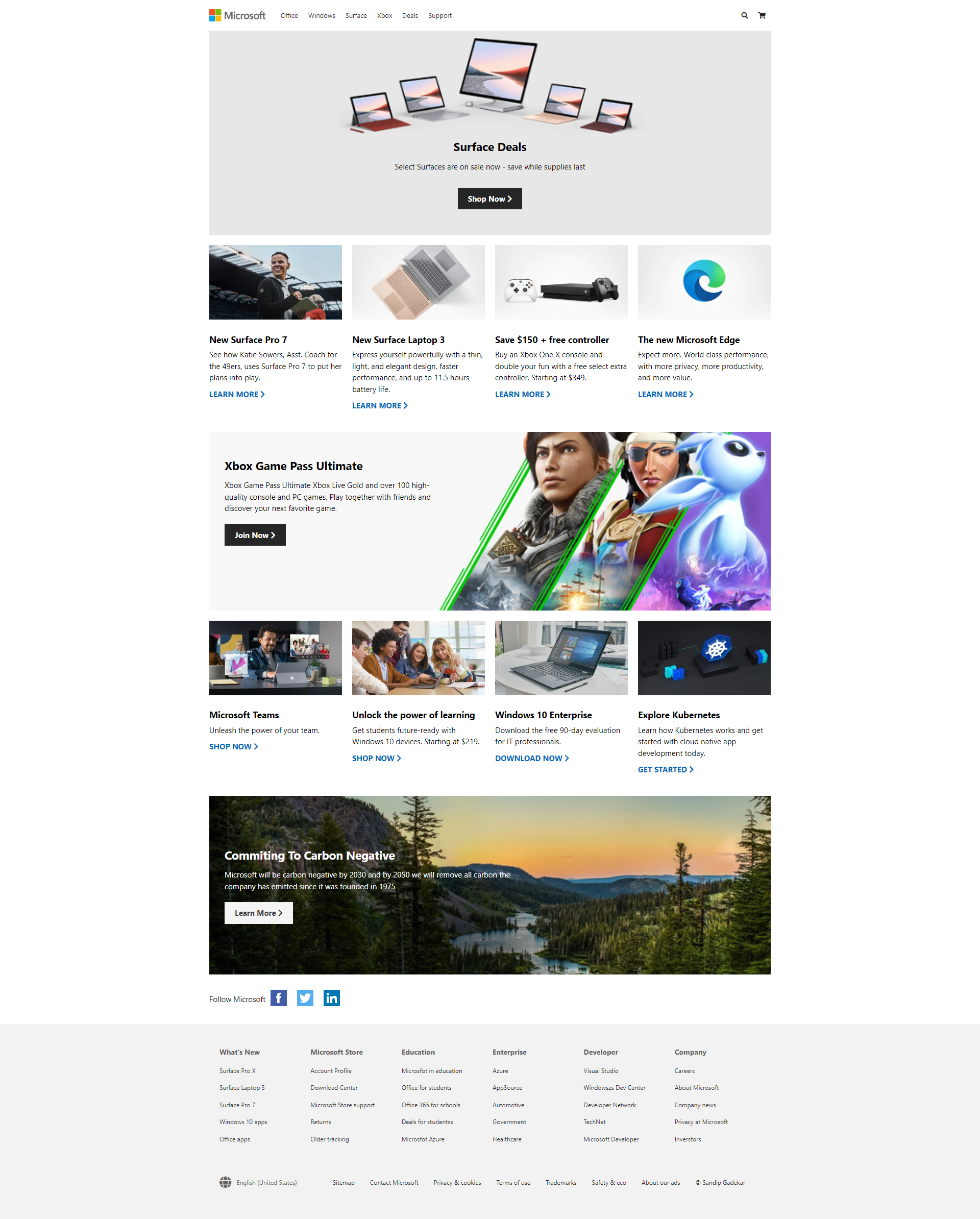 GitHub - mrx-sandy/Microsoft-Clone
