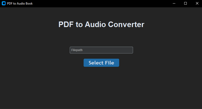 GitHub - Aneeq-Ahmed-Malik/PDF-to-AUDIO: Python code to convert PDF files to Audio files (mp3, wav)