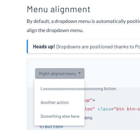 Dropdown menus don't adjust properly when aligned right · Issue #520 · coreui/coreui-free ...