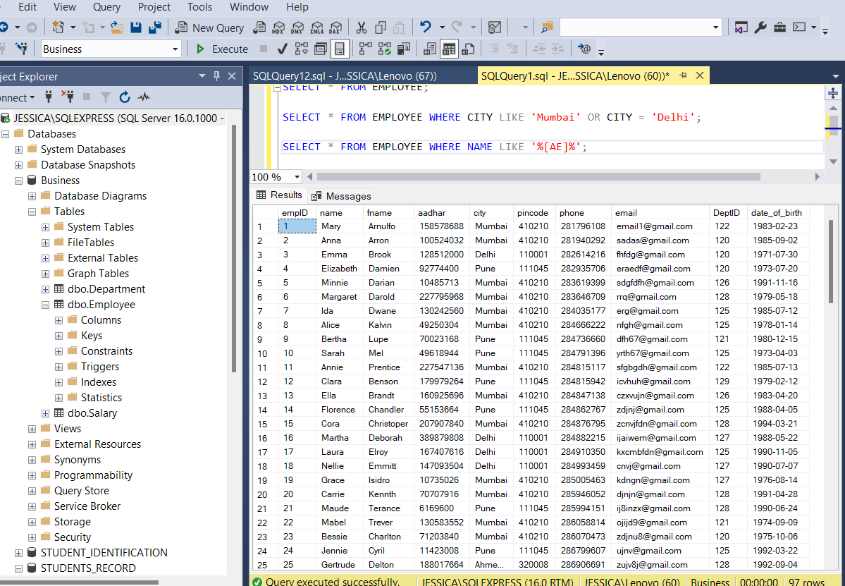 GitHub - Jessie-Watt/Data-Analysis-on-SQL