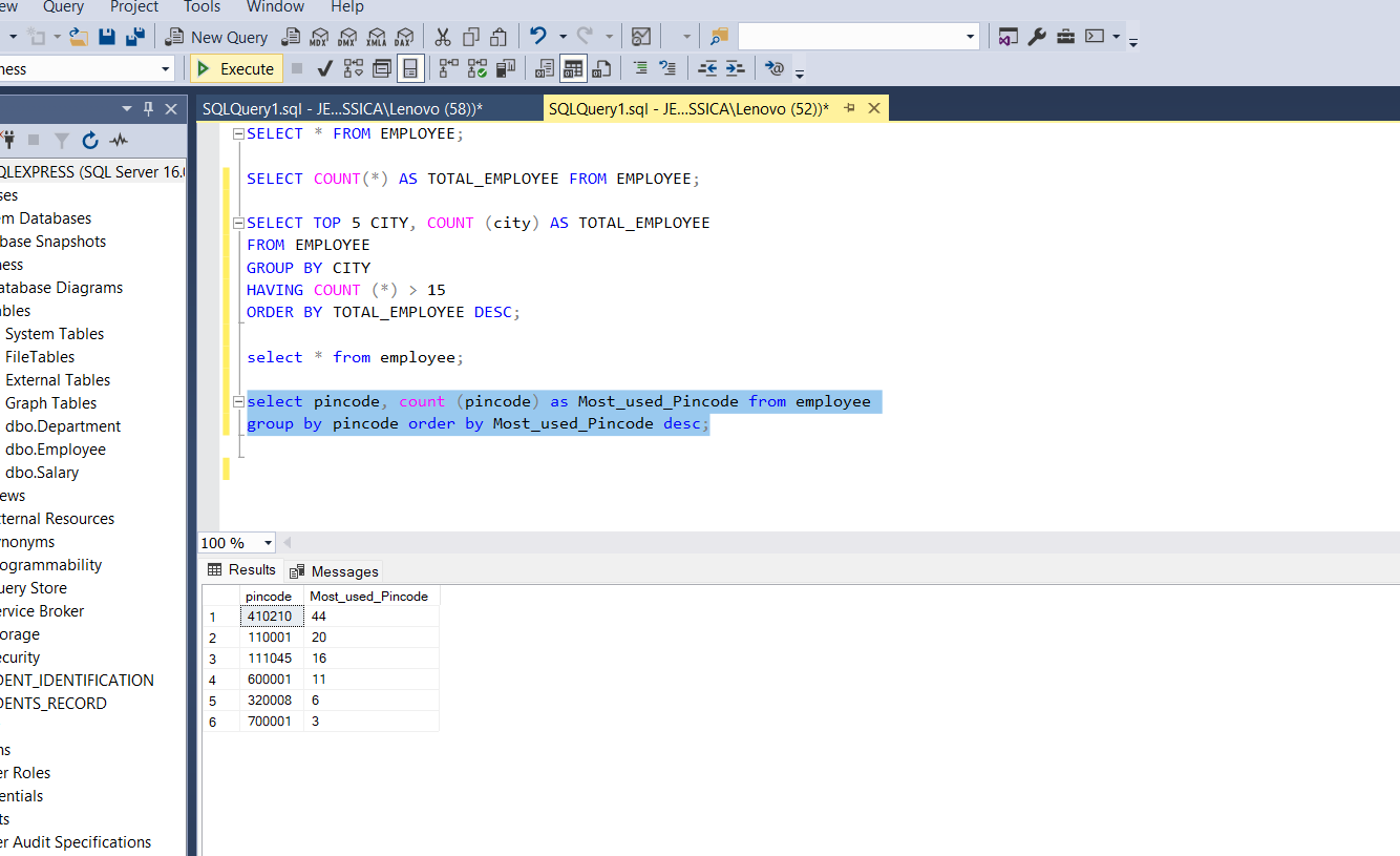 GitHub - Jessie-Watt/Data-Analysis-on-SQL