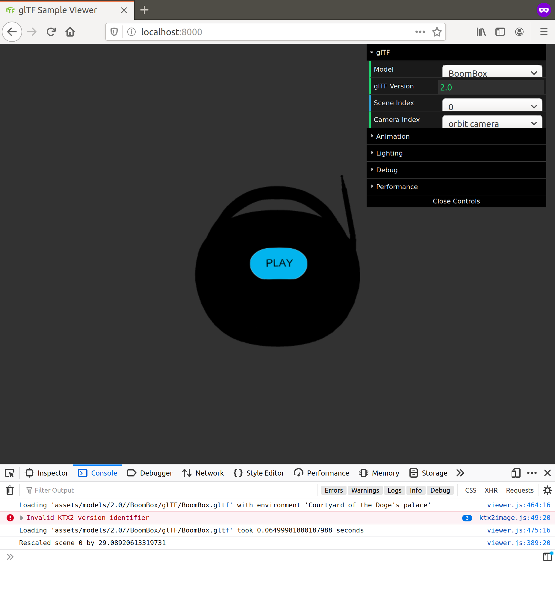 No texture from sample models. · Issue #271 · KhronosGroup/glTF-Sample-Viewer · GitHub