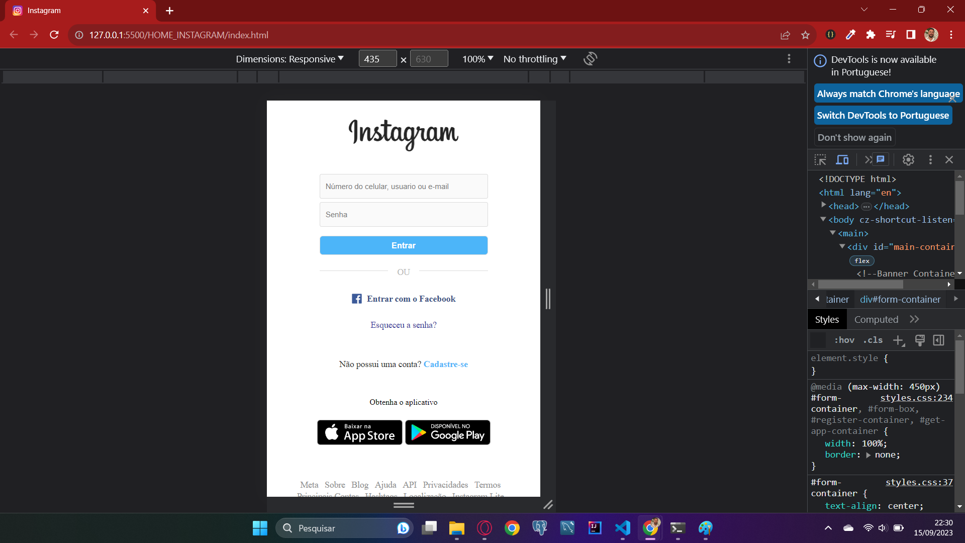 GitHub - jplodev/tela-login-instagram