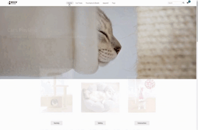 GitHub - Miu-Ha-Wong/cat-store: eCommerce front-end website | React | CSS | Redux