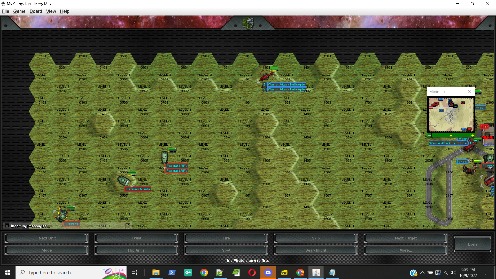 MM Freezes during OpFor Firing Phase · Issue #3928 · MegaMek/megamek · GitHub
