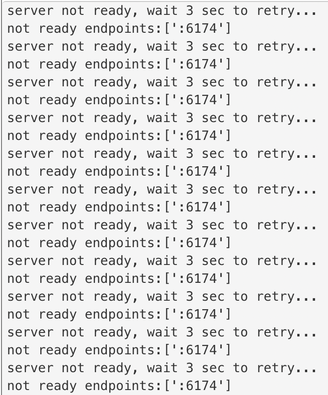 server not ready，一直等待 · Issue #17888 · PaddlePaddle/Paddle · GitHub